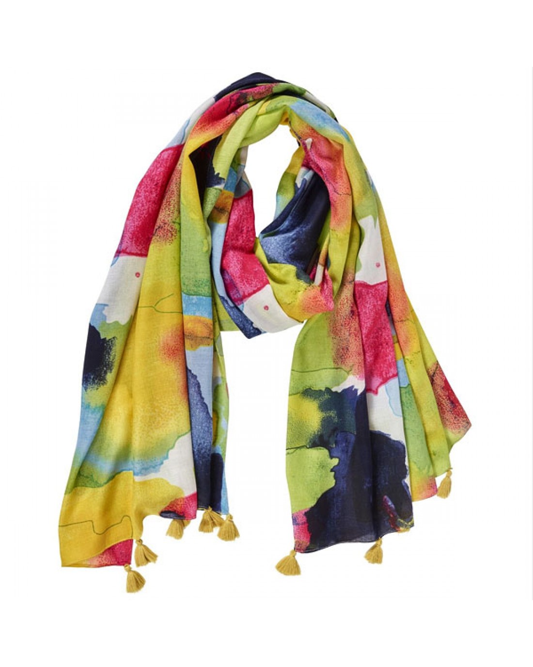 Blur Large Scarf Multi colour - SCARVES, SHAWLS, PASHMINAS ...
