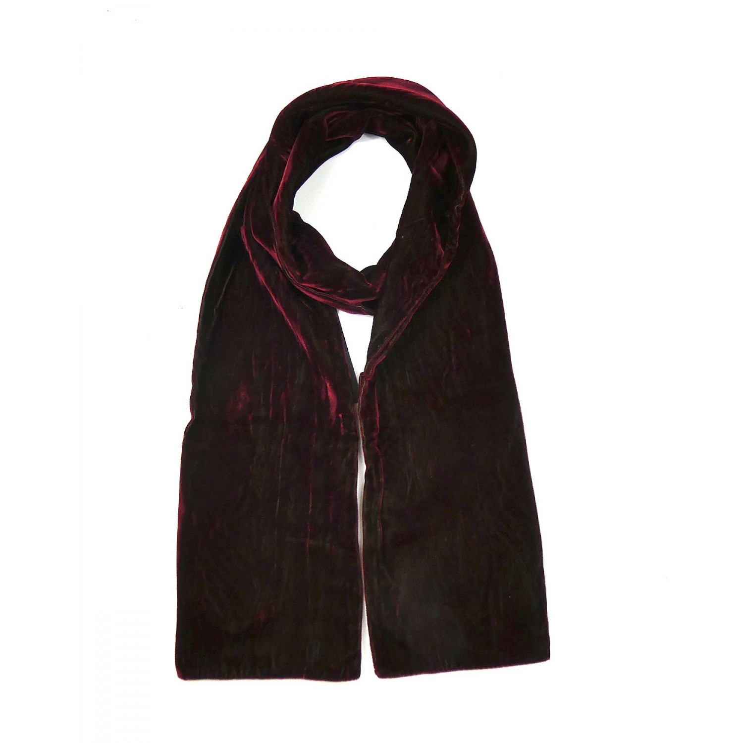 Iridescent Velvet Scarf,Ruby - SCARVES, SHAWLS, PASHMINAS ...
